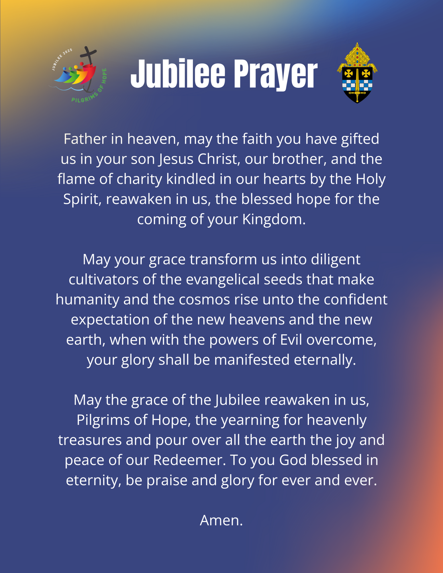 Jubilee 2025 | Catholic Diocese of Pittsburgh | Pittsburgh, PA